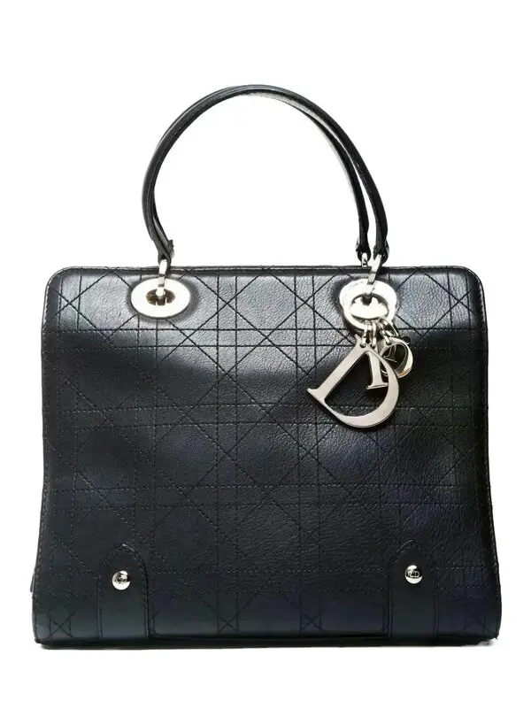 Dior 2005 Lady Canage Tote Bag - Black