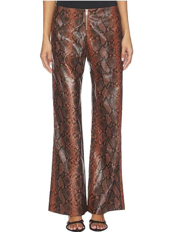 BY.DYLN X Revolve Xaavier Pant - Brown