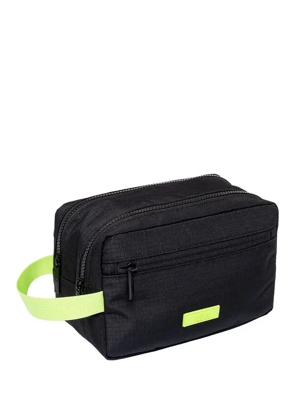 LEFRIK Lithe Neo Washbag - Black Lime