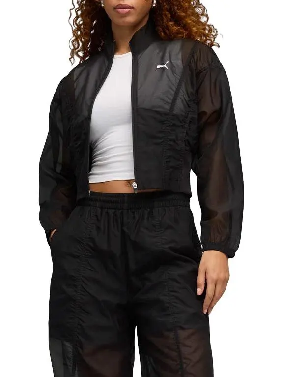 PUMA Water-repellent Sheer Jacket - Puma Black