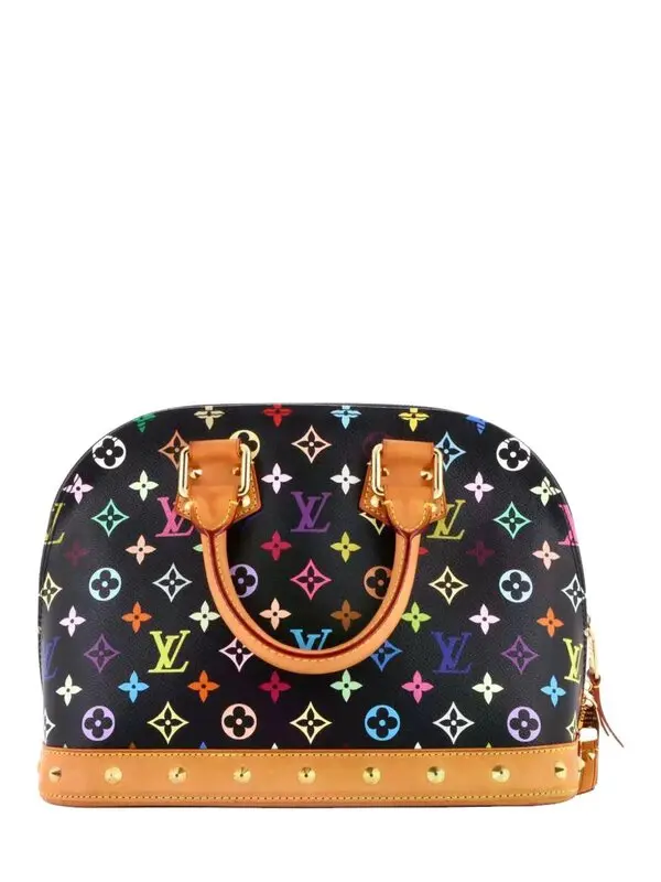LOUIS VUITTON Alma Nm Handbag Monogram Multicolor Pm - Black
