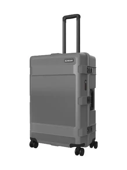 PELICAN Atx Waterproof Hardshell Large Suitcase - Charcoal