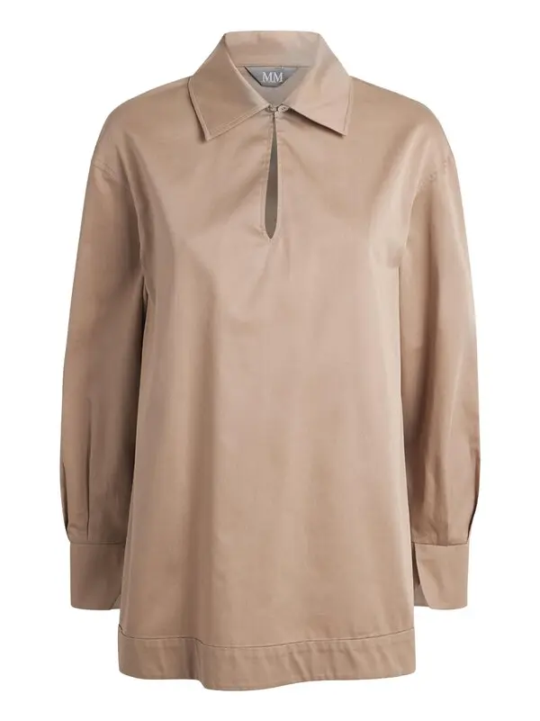 Max Mara Cotton Shirt - Beige