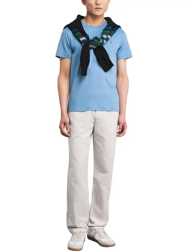 Polo Ralph Lauren Pima Cotton Polo Pony T-shirt - Blue