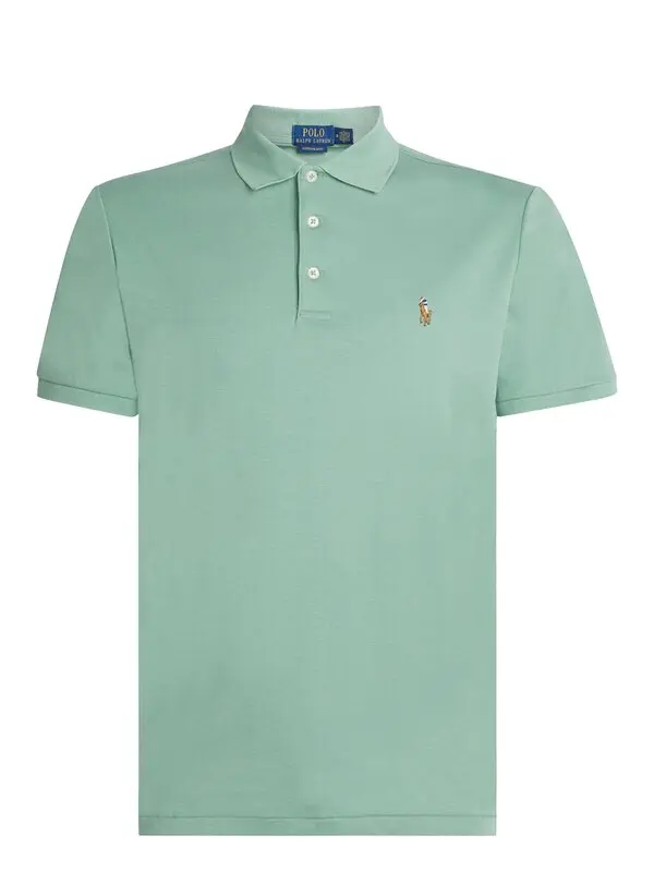 Polo Ralph Lauren Pima Cotton Slim Polo Shirt - Green