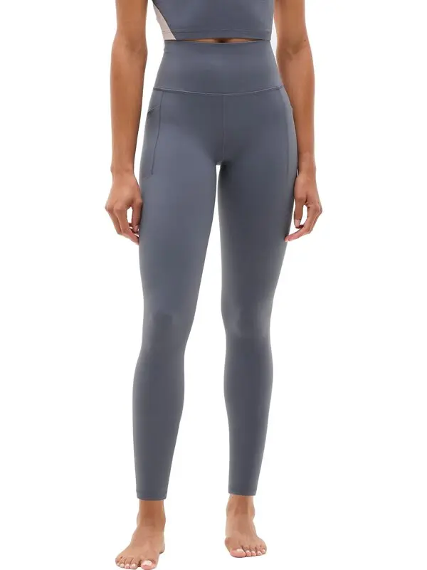 Athleta Salutation Stash High Rise 7/8 Legging - Slate