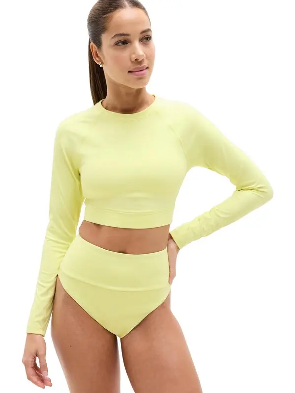 Athleta Crop Rashguard - Spark