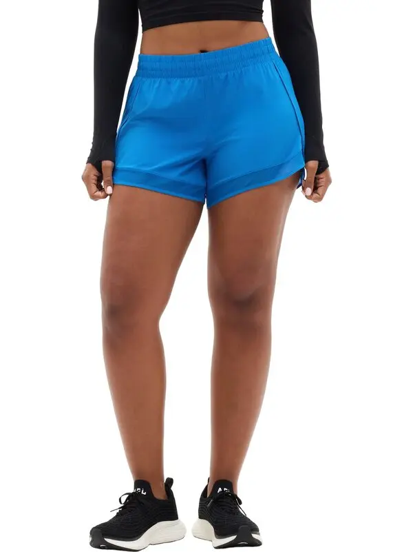 Athleta Mesh Racer Run Mid-rise 4" Short - Breaker
