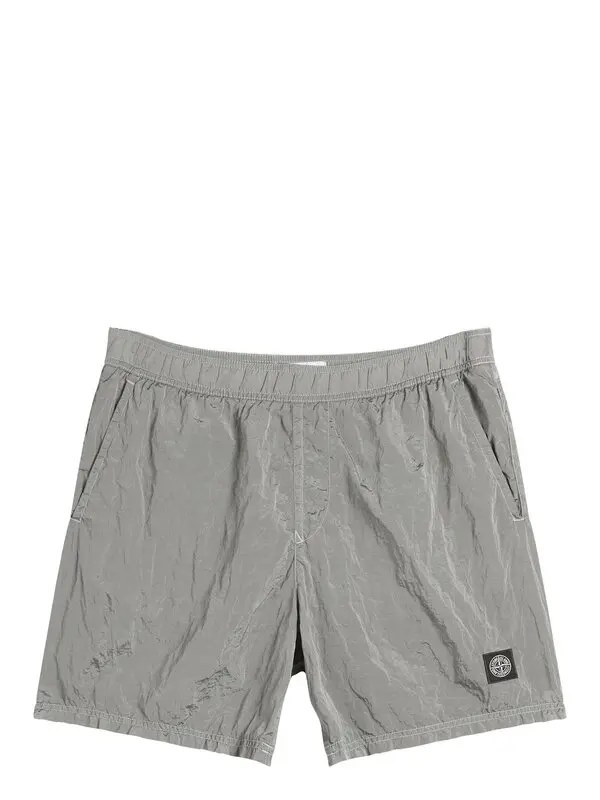 Stone Island Nylon Metal Swim Shorts - Pearl Grey