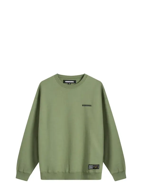 NEIGHBORHOOD Plain Logo Sweatshirt - Green