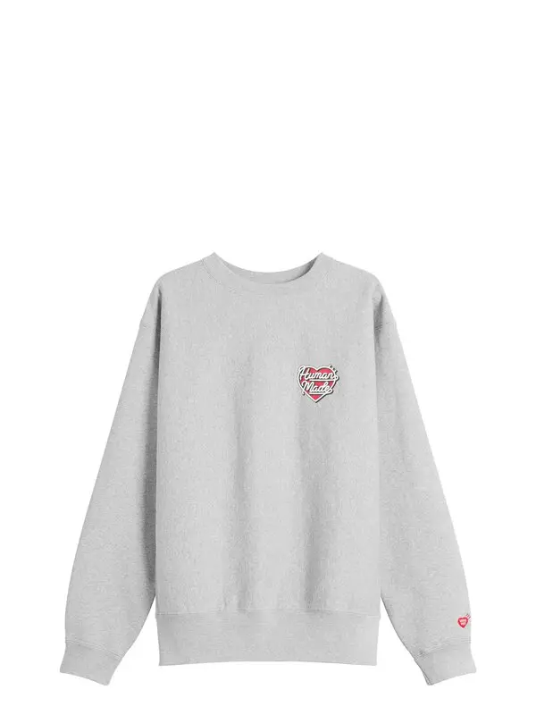 HUMAN MADE Heart Heavyweight Sweatshirt - Gray