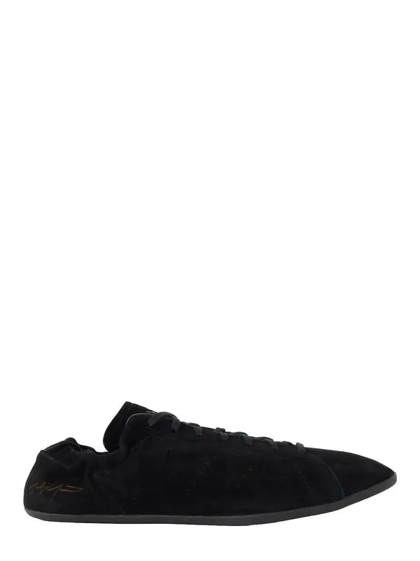 Adidas Originals By Alexander Wang Y-3 Stan Smith Suede Sneakers - Black