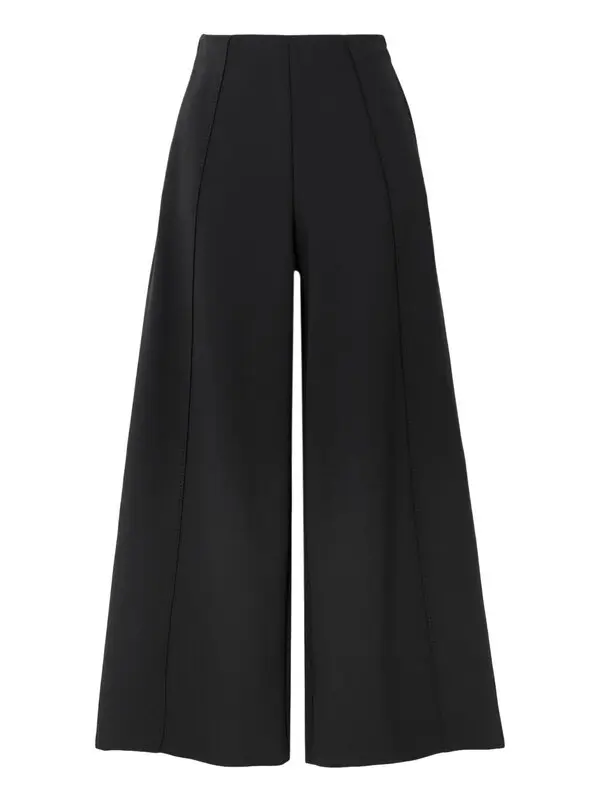 Max Mara Nigella Wide-leg Pants - Black