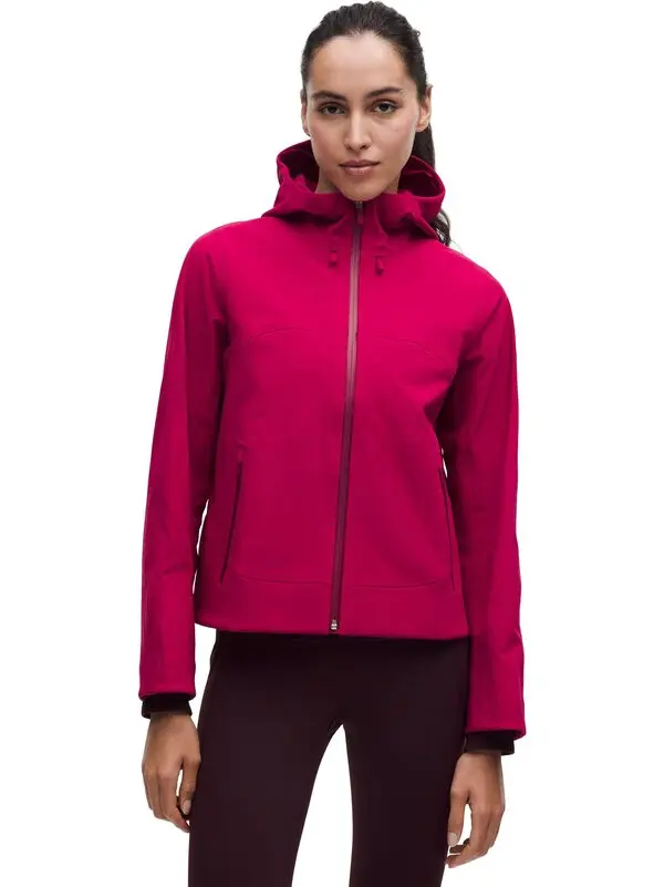 Lululemon Cross Chill City-to-trail Jacket - Berry Rumble