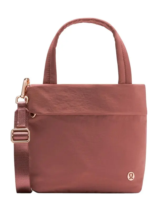 Lululemon On My Level Small Tote Bag 5l - Dusk/rose Gold