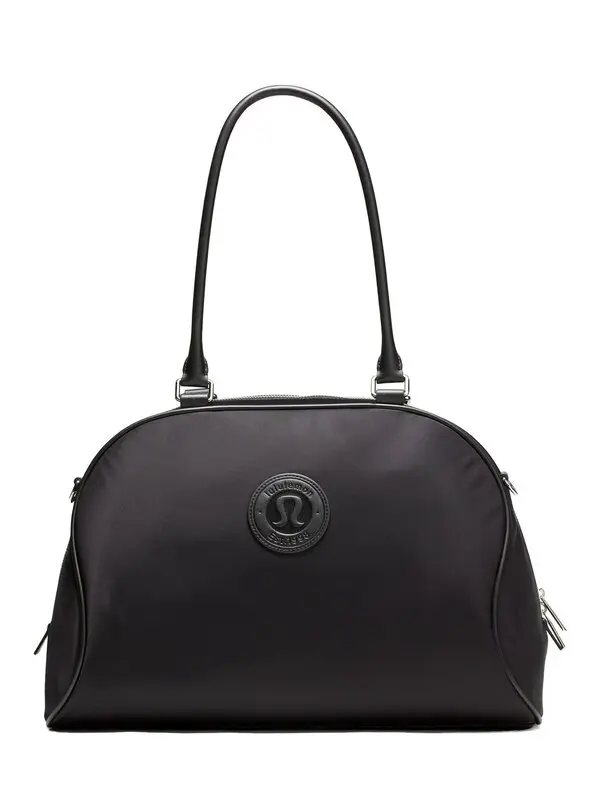Lululemon Bowler Duffle Bag 17l - Black/silver