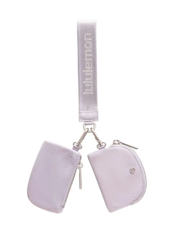Lululemon Dual Pouch Wristlet - Faint Lavender
