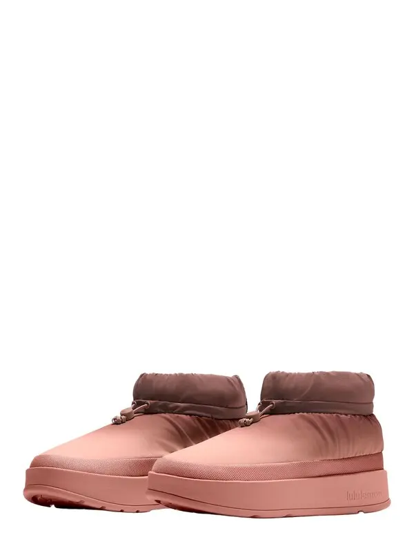 Lululemon Wunder Puff Mini Boot - Red Clay/tea Rose/red Clay