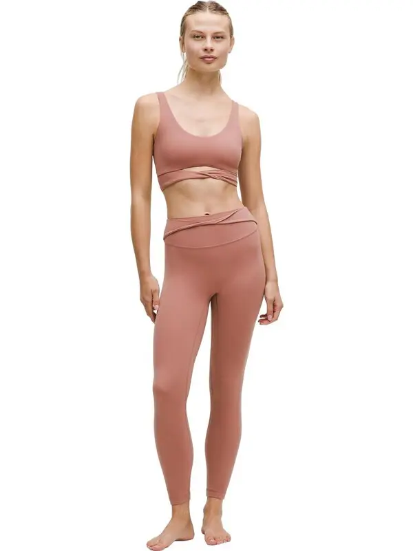 Lululemon Align No Line High-rise Twist Tight 25 - Red Clay