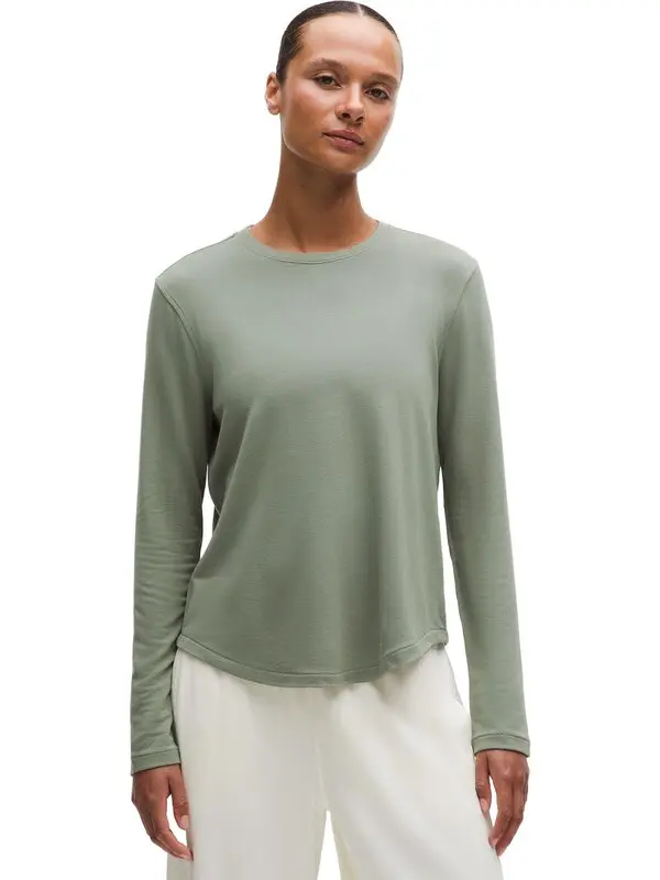 Lululemon Love Long-sleeve Shirt - Willow Leaf