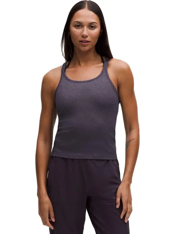 Lululemon Hold Tight Thin-strap Tank Top - Atmospheric Purple/silver