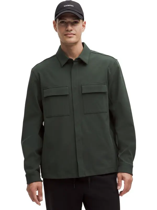 Lululemon Sojourn Overshirt - Rainforest Green