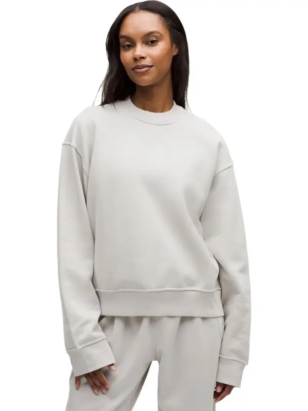 Lululemon Steady State Crewneck - Dove Grey