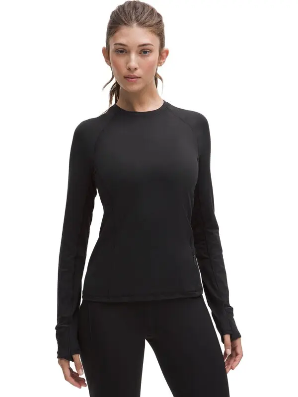 Lululemon Classic-fit Long-sleeve Shirt - Black