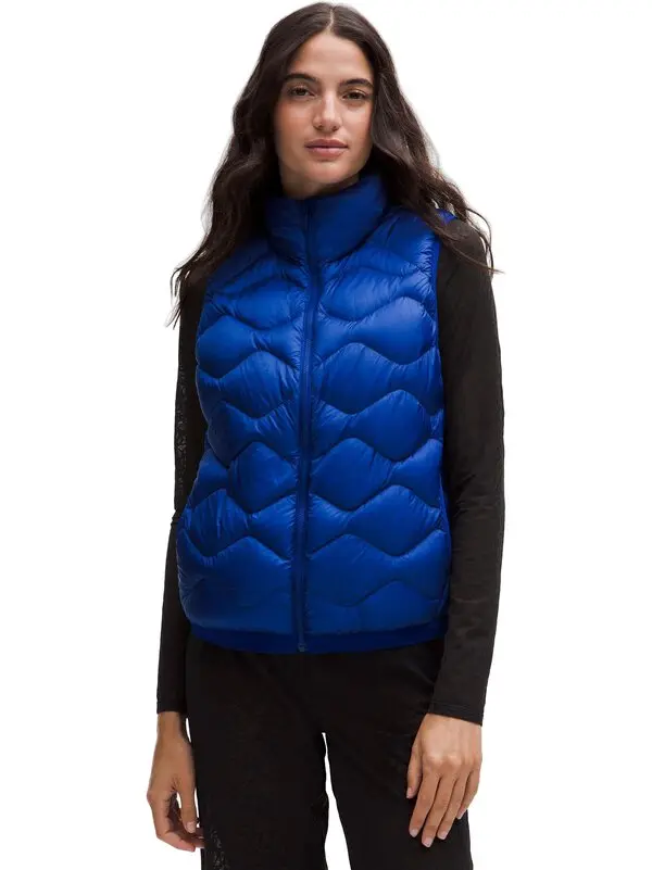 Lululemon Featherweight 900-down-fill Quilted Vest - Riverside