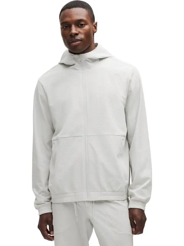 Lululemon License To Train Textured Full Zip - Vapor