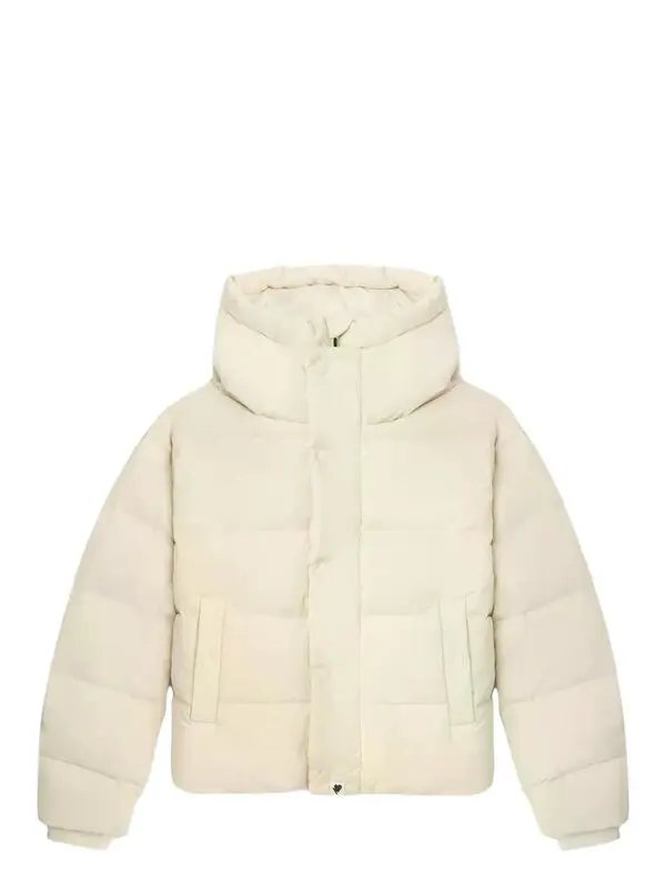 AAPE BY *A BATHING APE Hooded Buttoned Jacket - Neutrals