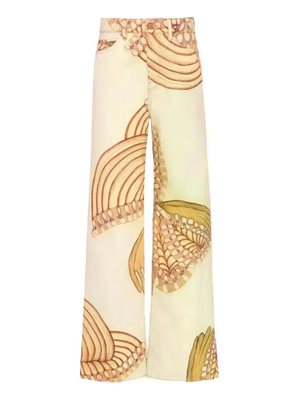 Ulla Johnson Willow Wide-leg Jeans - Blue