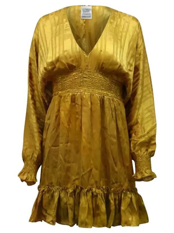 Ulla Johnson Odette Mini Dress - Gold