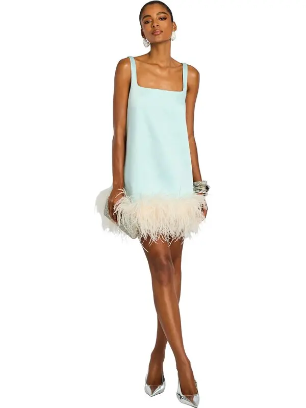Retrofete Ragna Feather Dress - Seychelles