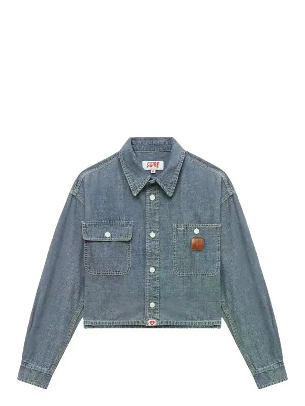 A BATHING APE Patch-pocket Shirt - Blue