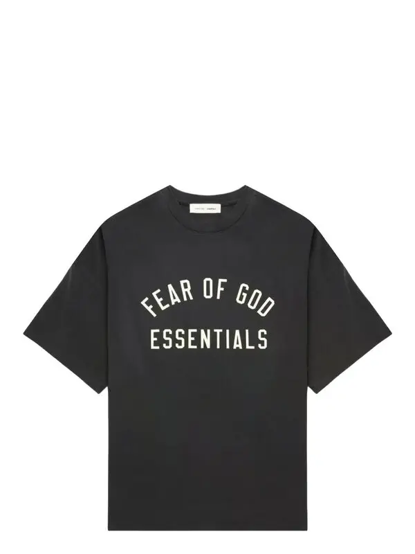 Fear Of God Logo T-shirt - Black