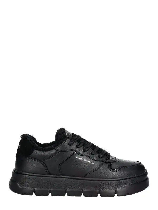CRIME LONDON Magnetic Lace-up Sneakers - Black