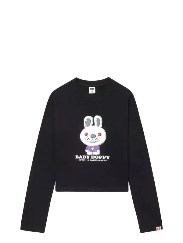 A BATHING APE Apee™ * Baby Doppy Sweatshirt - Black