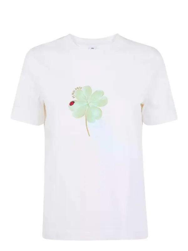 Paul Smith Clover-print T-shirt - White