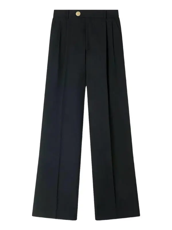 Sandro Pleated Tailored Trousers - Black