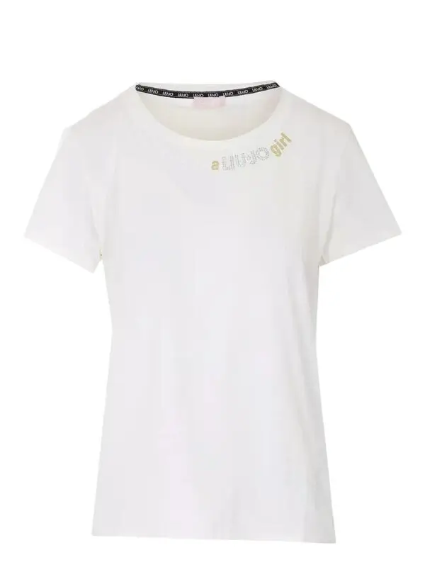 Liu Jo Logo-detail T-shirt - White