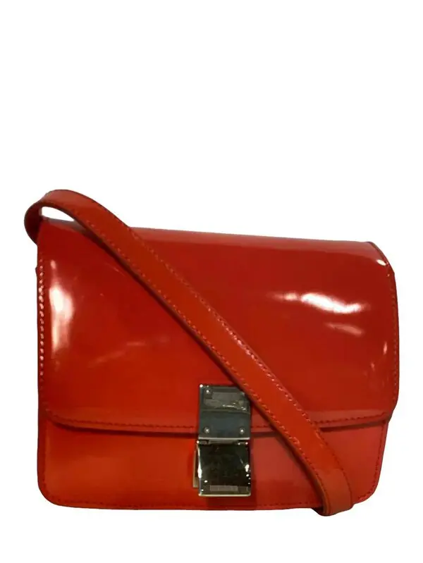 Celine Classic Box Crossbody Bag - Red
