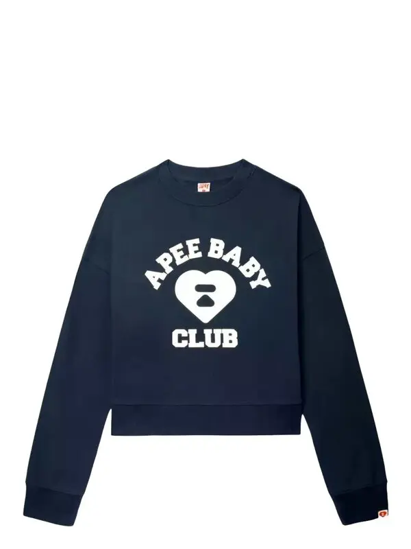 A BATHING APE Apee™ * Logo Print Knitwear - Blue