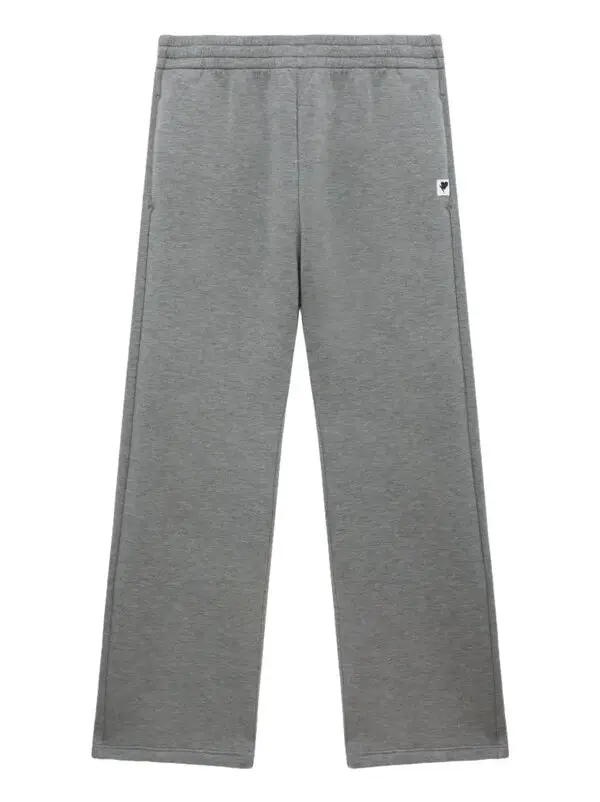 A BATHING APE Logo Patch Trousers - Grey