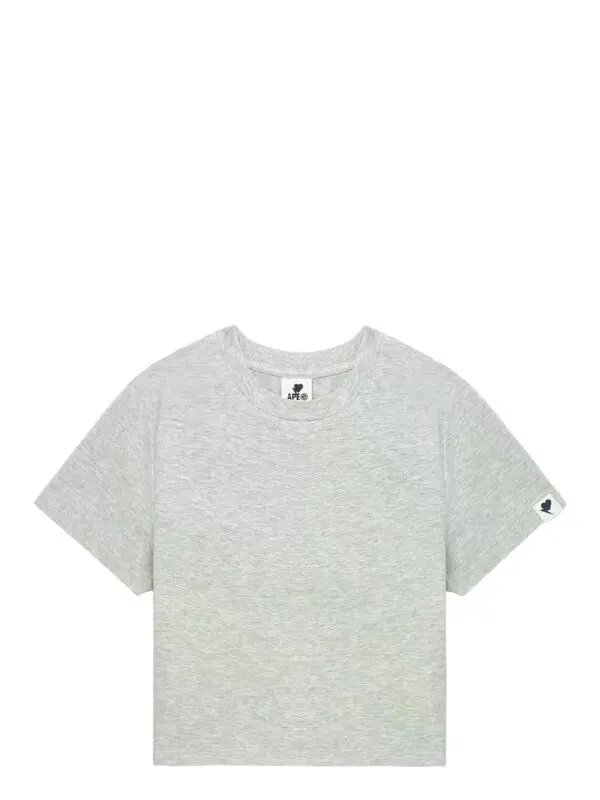 A BATHING APE Cropped T-shirt - Grey
