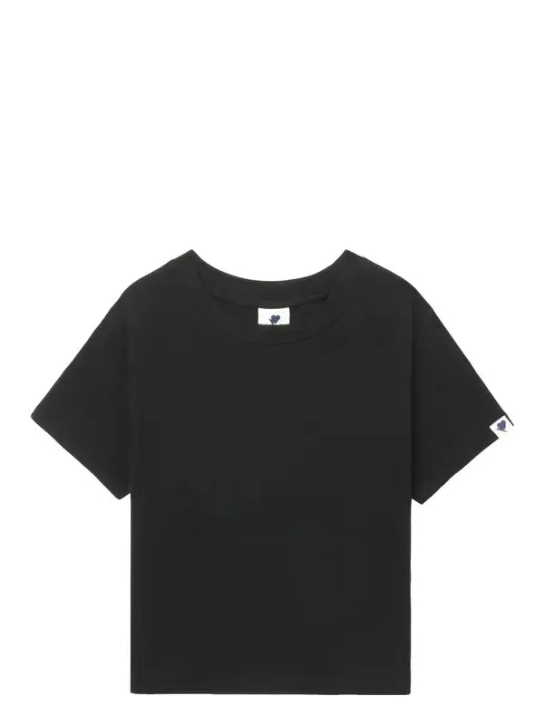 A BATHING APE Cropped T-shirt - Black
