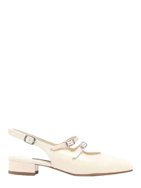CAREL Peche Buckle-strap Flat Pumps - Neutrals