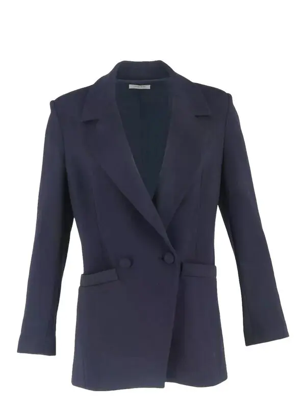 ANINE BING Double-breasted Blazer - Blue