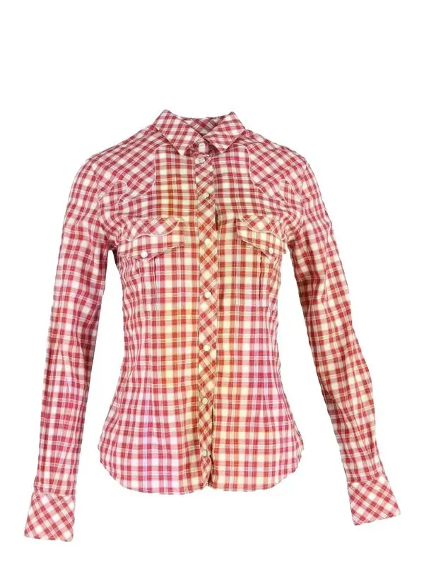 Dolce & Gabbana Plaid Shirt - Red