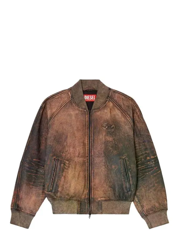 DIESEL® L-cobb-fem Bomber Jacket - Brown